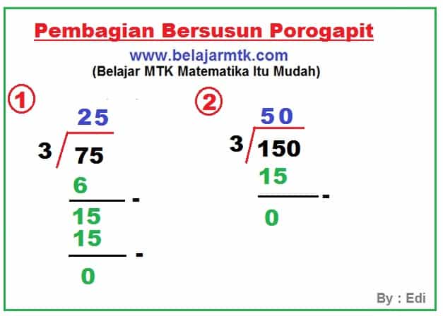 Cara Pembagian Porogapit Ratusan Dibagi Puluhan Studyhelp