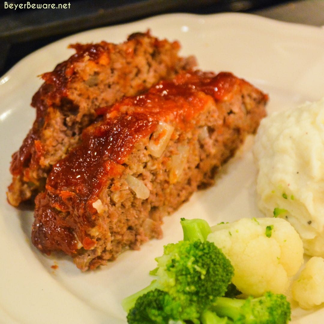 Grandmas Meatloaf Recipe 2lbs Moms Best Meatloaf Gluten Free