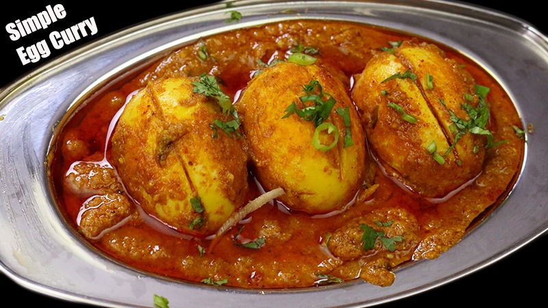 Restaurant Style Egg Curry Bharatzkitchen