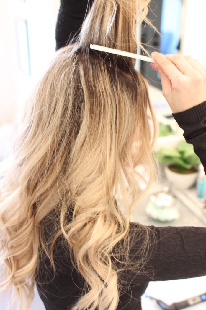 How To Curl Your Hair With A Wand Long Curls And Cashmere