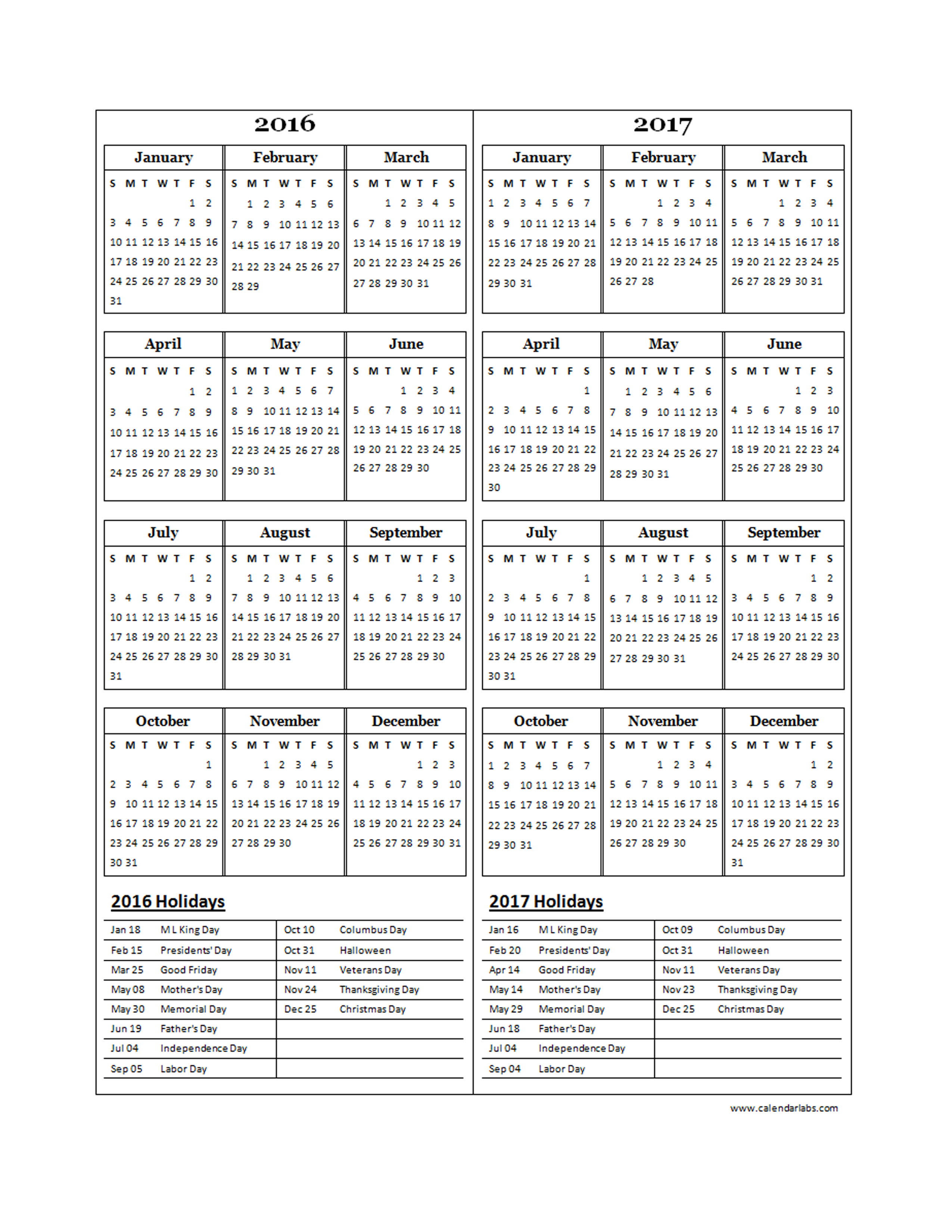 Printable Yearly Calendars Calendarsquick Unique Full Year Printable