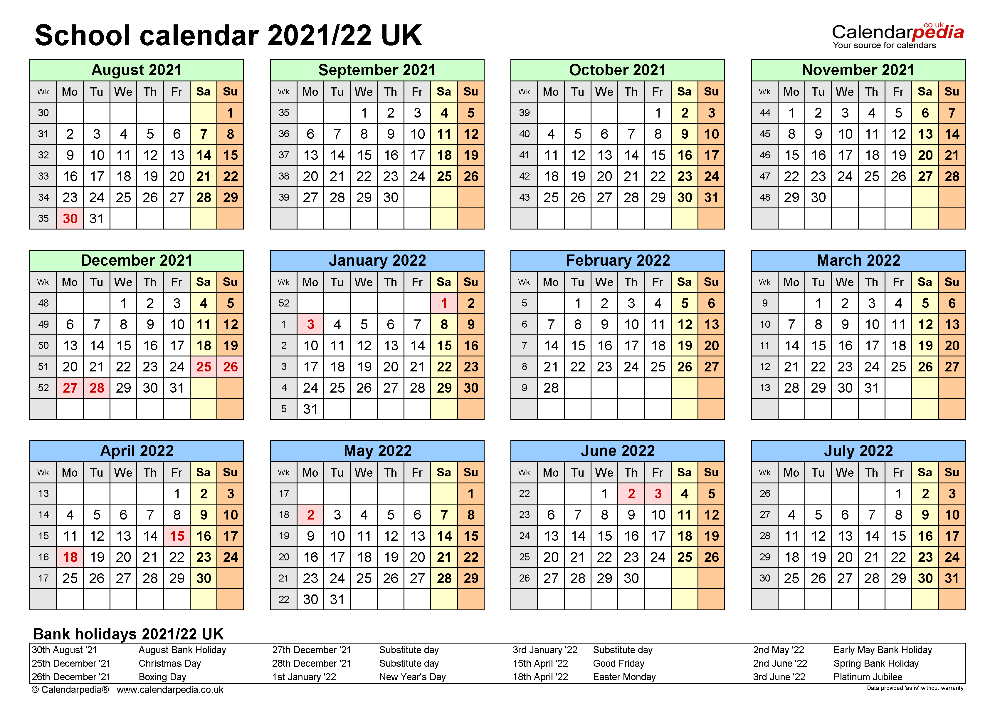 Financial Calendars 202324 Uk In Pdf Format 2021 22 Fiscal Year