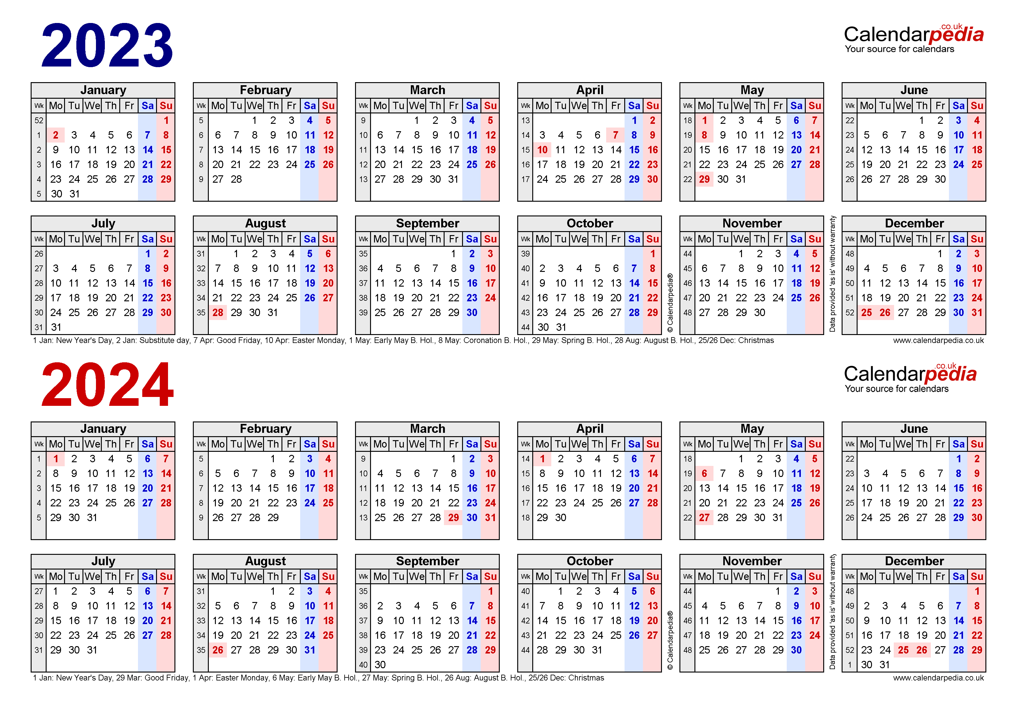 2023 Calendar Free Printable Word Templates Calendarpedia 2023