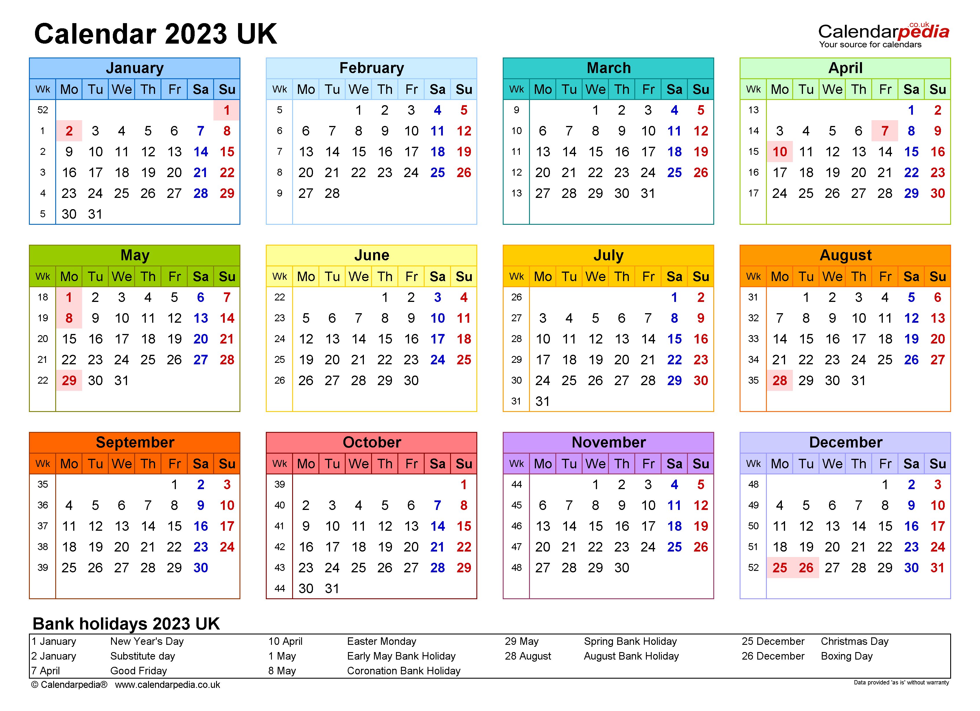 2023 Calendar 2023 United Kingdom Calendar With Holidays Luke Hokover