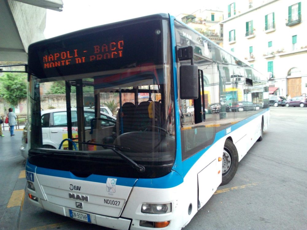 Trasporti Modificato Il Percorso Del Bus Eav Napoli Monte Di Procida