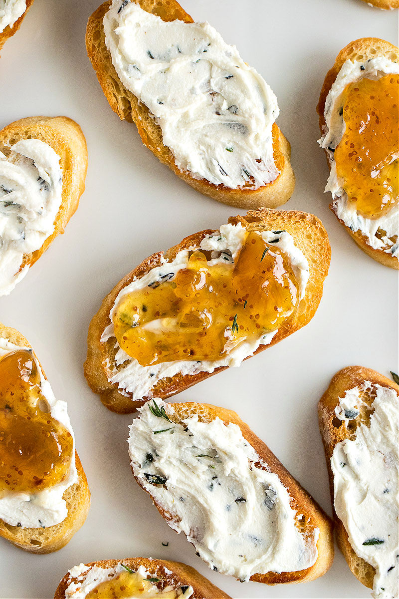 Fig And Goat Cheese Crostini Cpa Certified Pastry Aficionado