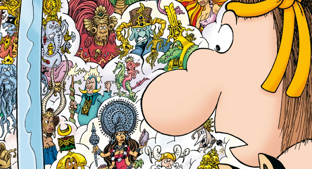 Groo Gods Against Groo Gives The Barbarian A God Complex