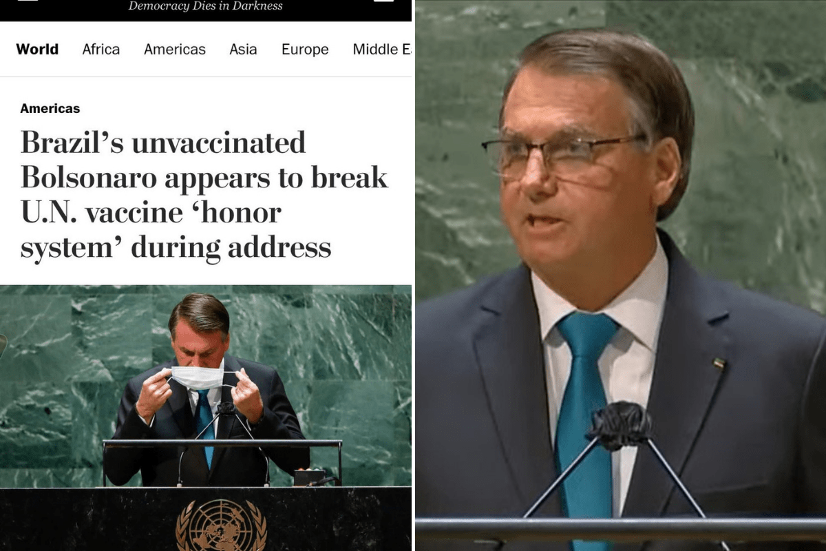 Repercussão Do Discurso De Bolsonaro Na Onu O Que Dizem Os Jornais Dci