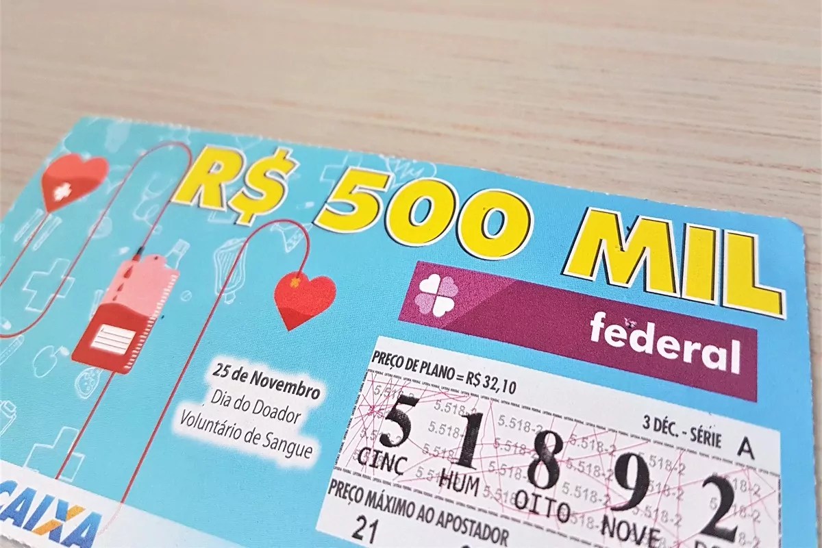 Loteria Federal 5613 Bilhete De Sc Ganha Prêmio De R 500 Mil Dci