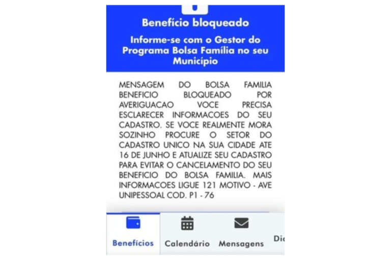 Como Saber Se Fui Bloqueado No Bolsa Família Em 2023 Dci