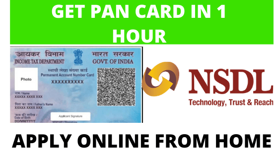 How To Apply Pan Card Nsdl And Get Pan Card In 1 Hour Digital Csc