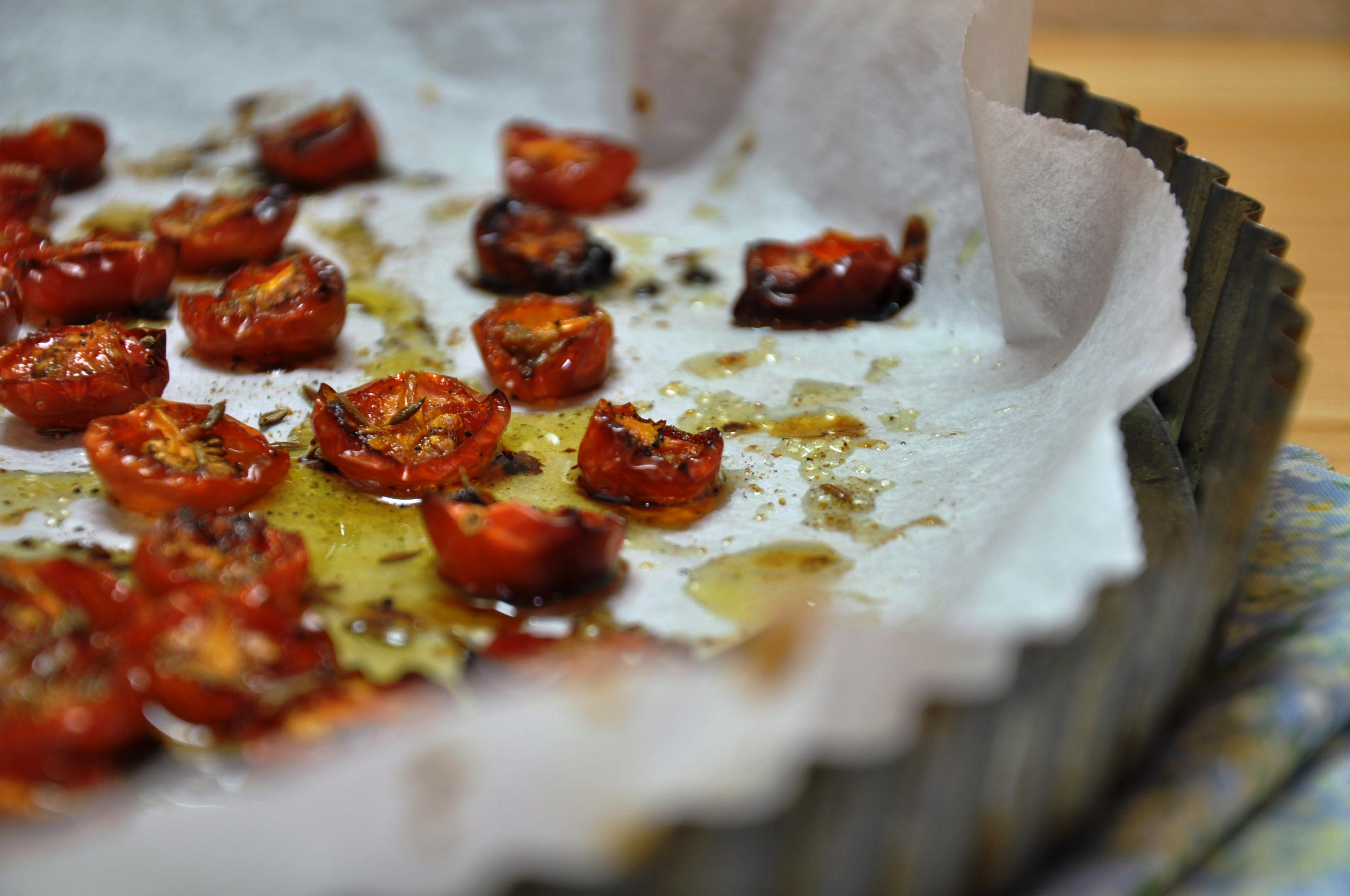 Tomates Cerises Confites Au Four Dou Fanny