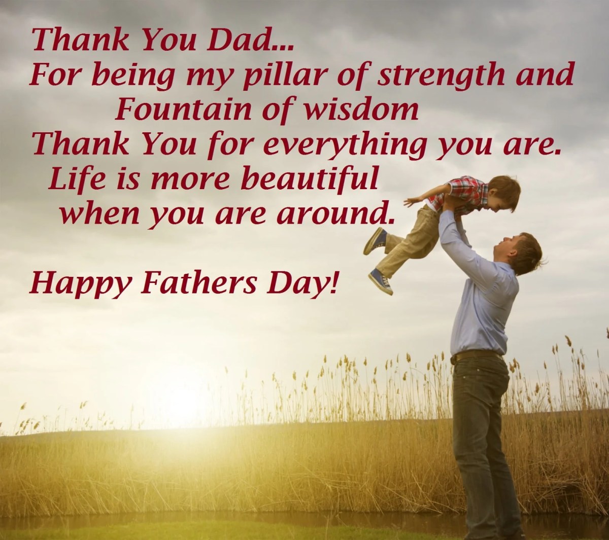 Beautiful Happy Fathers Day Quotes And Wishes 2017