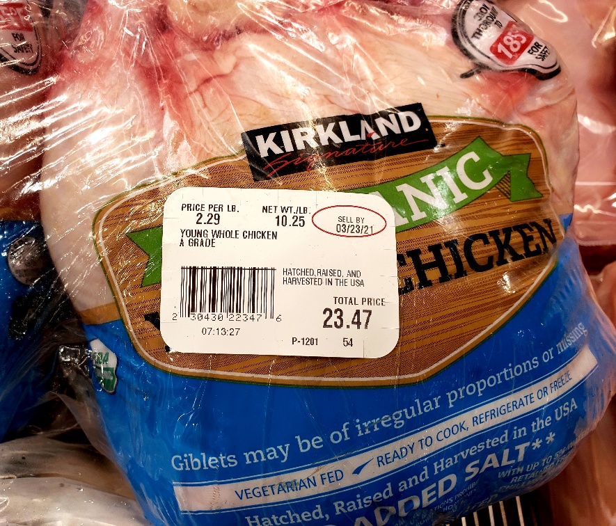 Kirkland Signature Organic Young Whole Chicken Eat With Emily