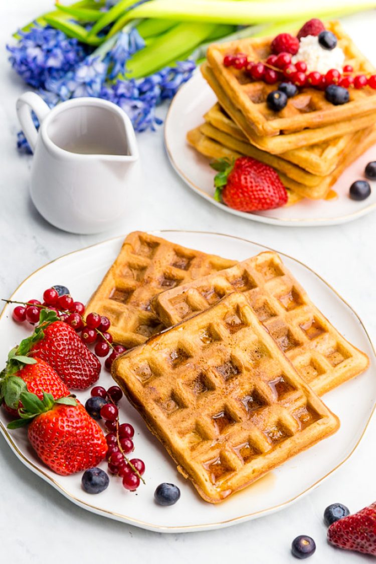 Classic Waffles Recipe Easy Peasy Meals