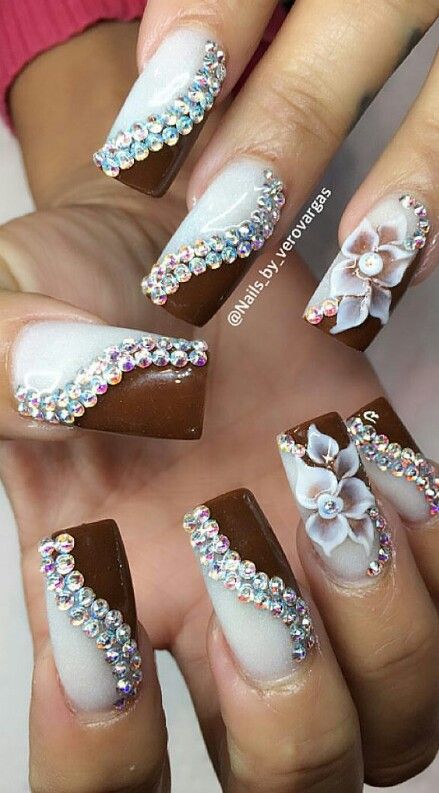 30 Amazing Rhinestone Nail Art Designs Ecstasycoffee