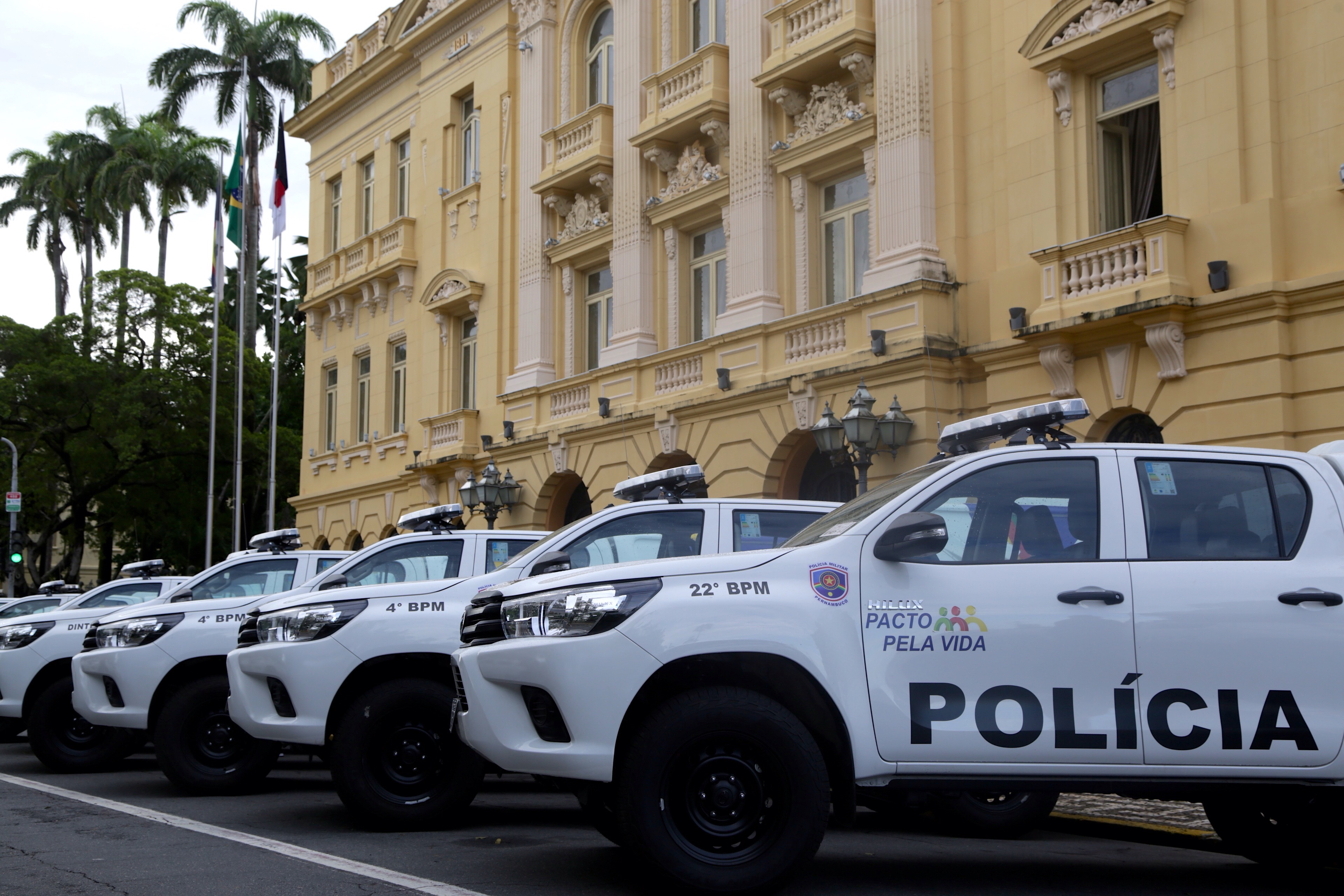 Governo De Pernambuco Entrega Mais 53 Viaturas Para As Polícias Militar