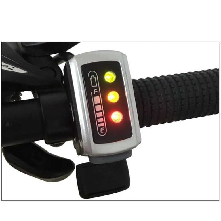 Wuxing 106dx Thumb Throttle With Battery Power Indicator For 36v 48v