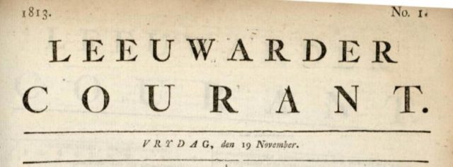 Leeuwarder Courant 1752 Heden Encyclopedie Nederlandstalige