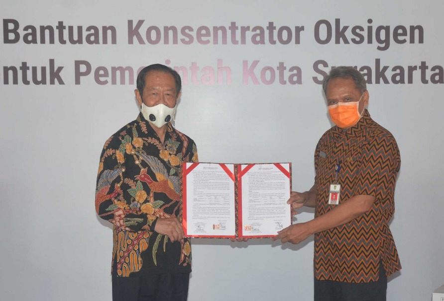 Djarum Foundation Donasikan 100 Unit Konsentrator Oksigen Ke Pemkot