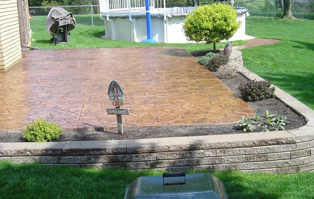 Stamped Concrete Patio Pros And Cons Whatpatio