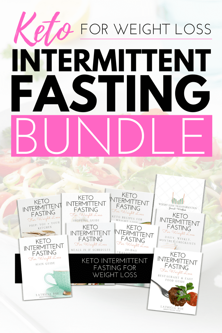 Keto Intermittent Fasting For Weight Loss Bundle Geeky Tricee