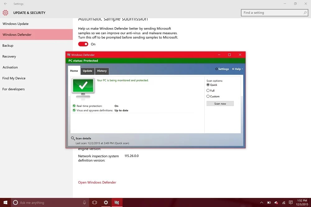 How To Scan For Viruses In Windows 10