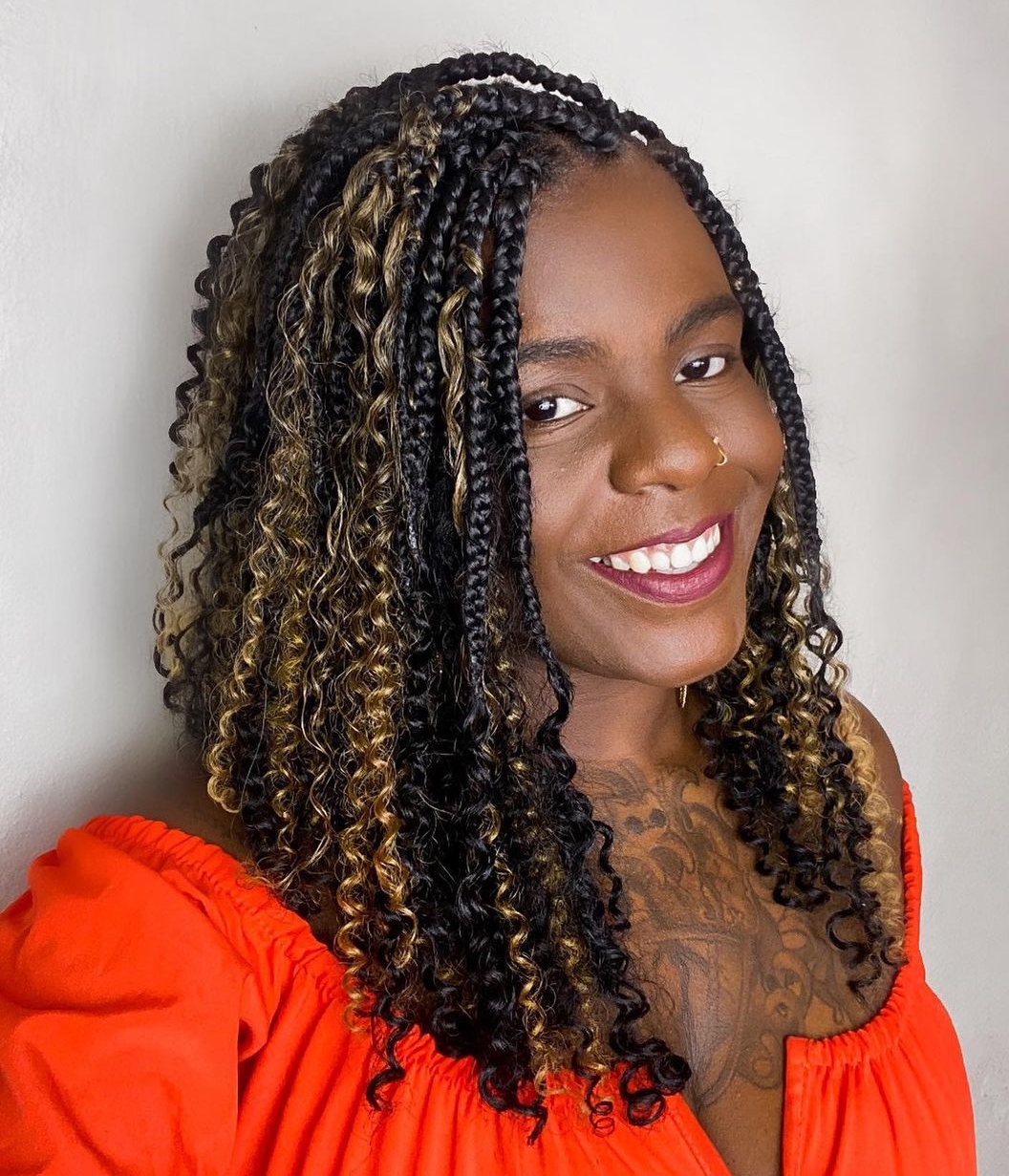 30 Ideas Of Medium Box Braids That Really Stun Hair Adviser