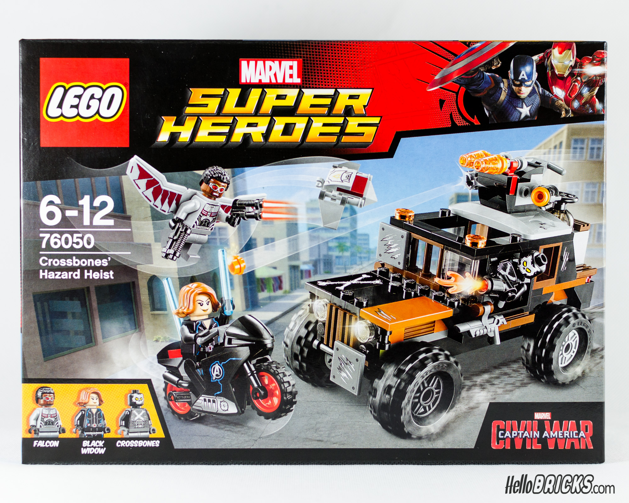 Review Lego 76050 Marvel Crossbones Hazard Heist Hellobricks Blog Lego