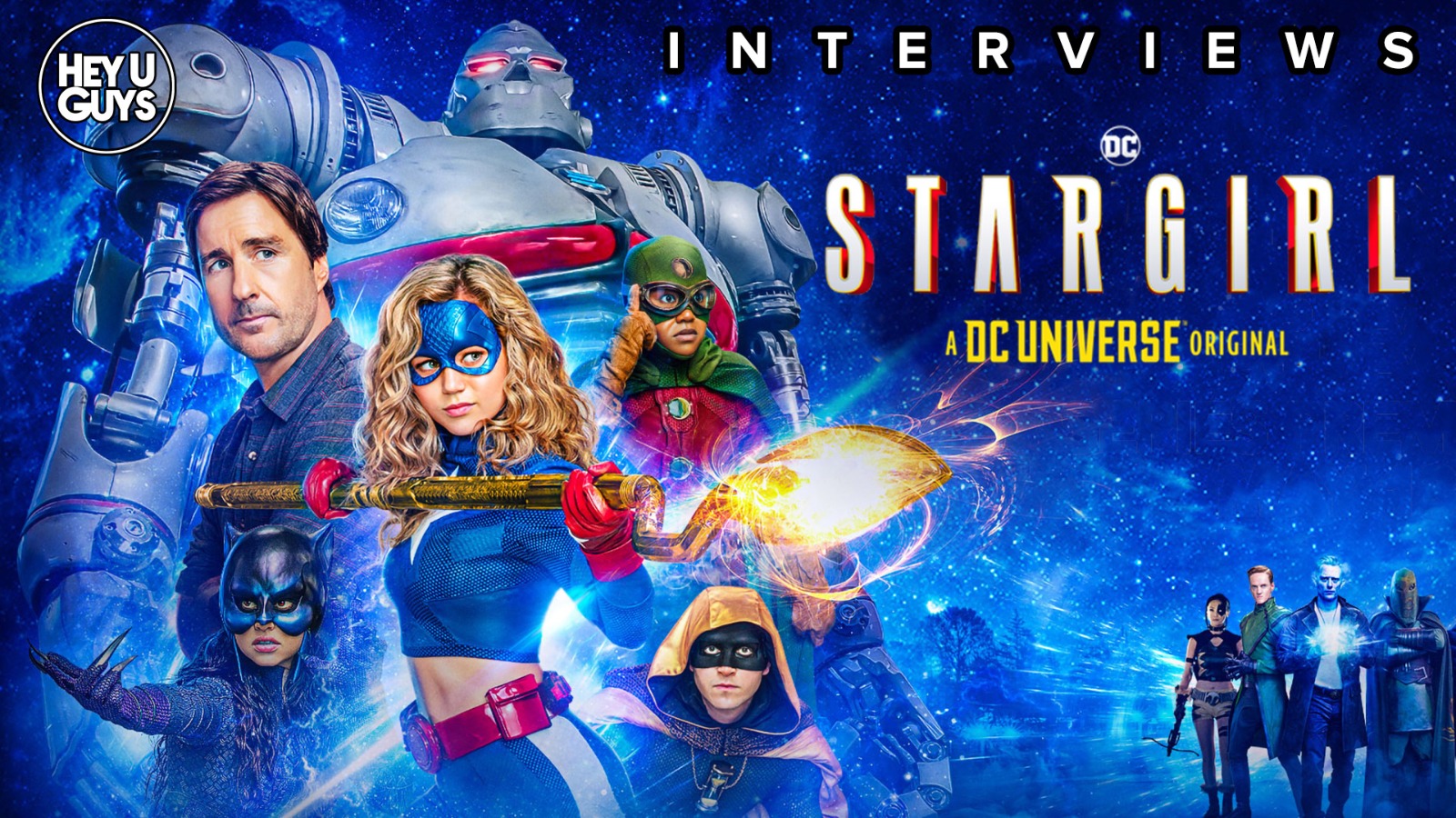 Exclusive Brec Bassinger And Luke Wilson On Dc Stargirl