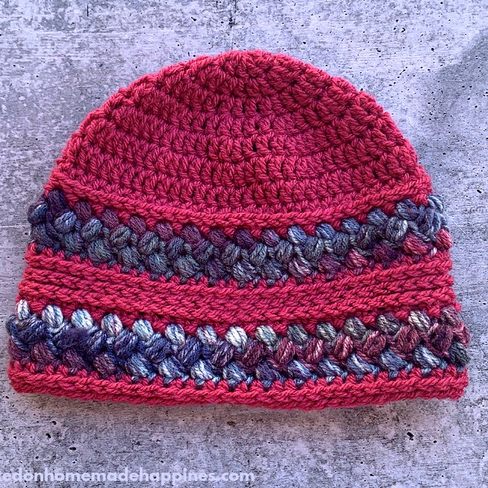 Spike Beanie Crochet Pattern Hooked On Homemade Happiness