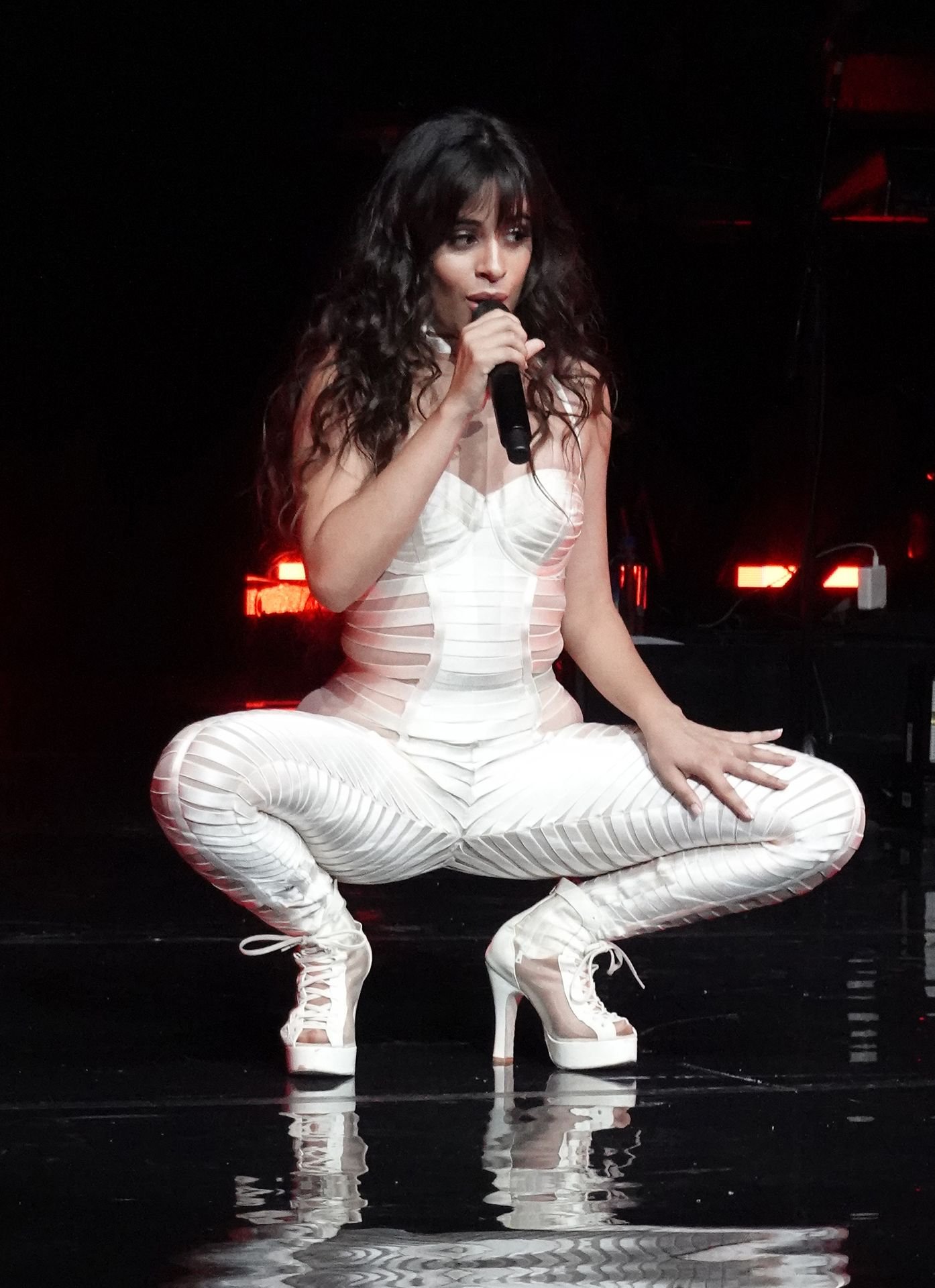 Camila Cabello Performs Sexy On Stage At Verizon Up In Miami Beach