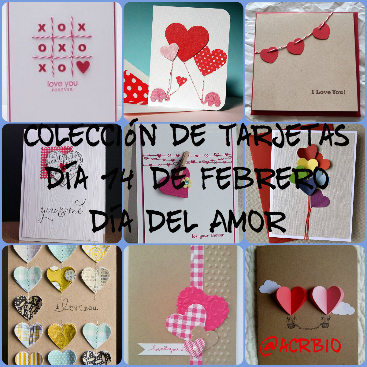 Colección De Tarjetas Sencillas Y Divertidas Para El Día 14 De Febrero