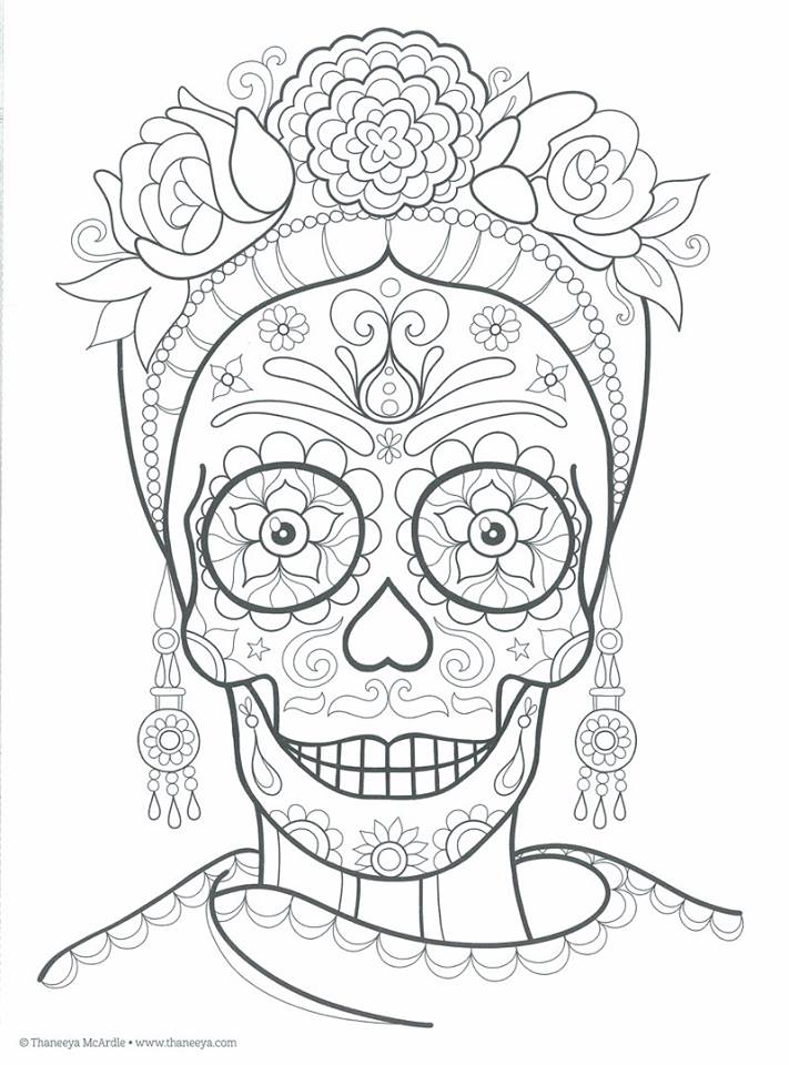 Dibujos Para Colorear El Día De Los Muertos 53 Imagenes Educativas