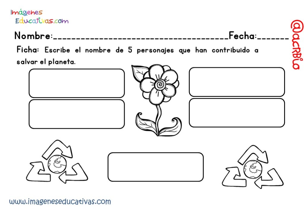 Librito Para Trabajar En El Día De La Tierra Imagenes Educativas