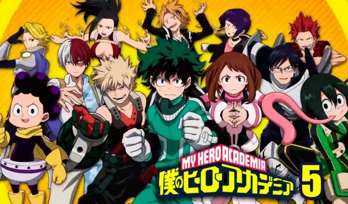 My Hero Academia Temporada 5 Estreno Boku No Hero 5 Temporada