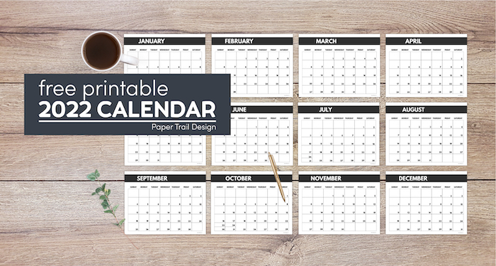Printable 2022 Calendars Pdf Calendar 12 Com 2022 Calendar Printable