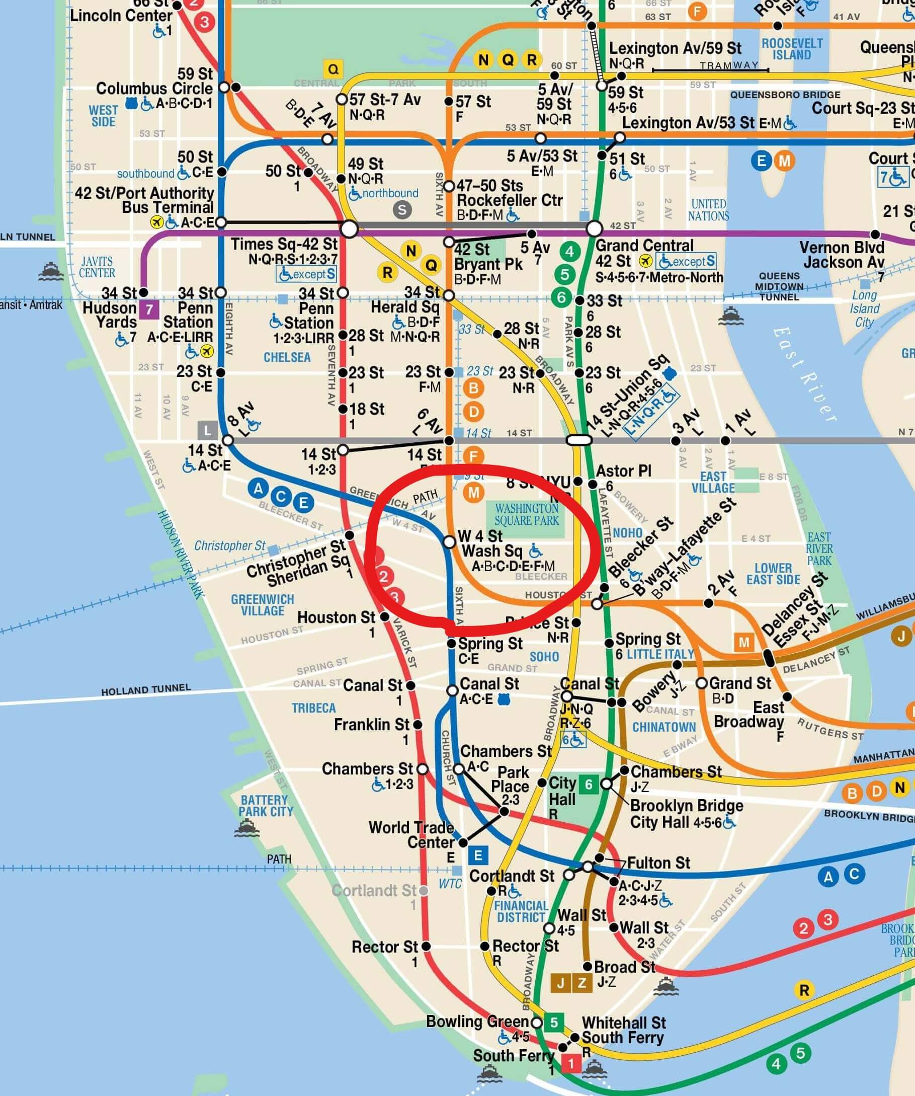 8 Tips To Read A Nyc Subway Map Rendezvous En New York