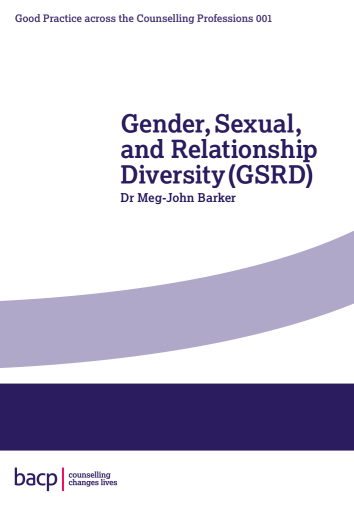 Gender Sex And Relationship Diversity Mental Health Resources