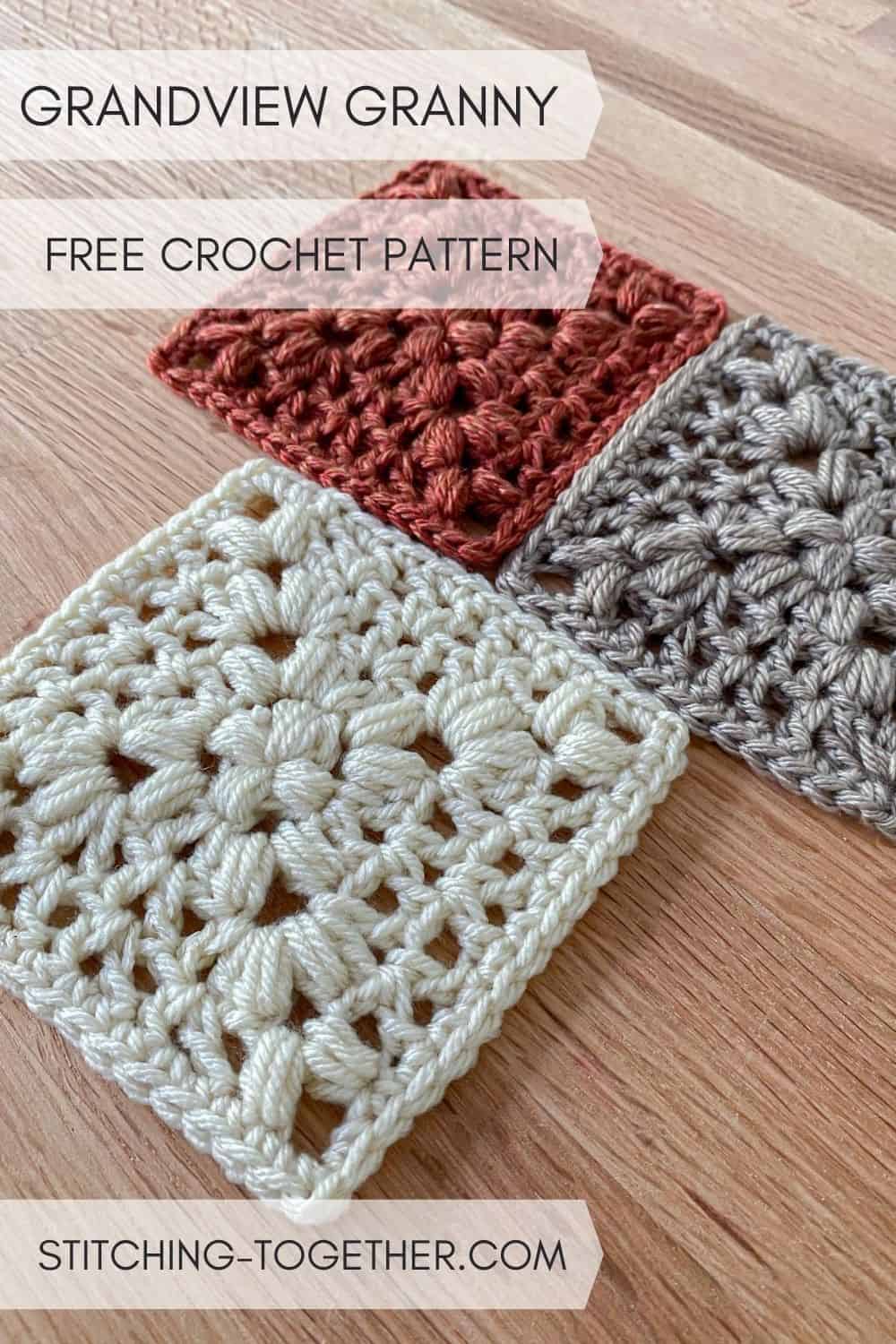 Crochet Granny Square Dishcloth Pattern Fayme Latourelle