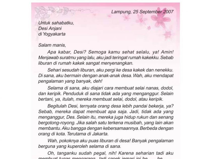 Contoh Surat Hari Guru Homecare24