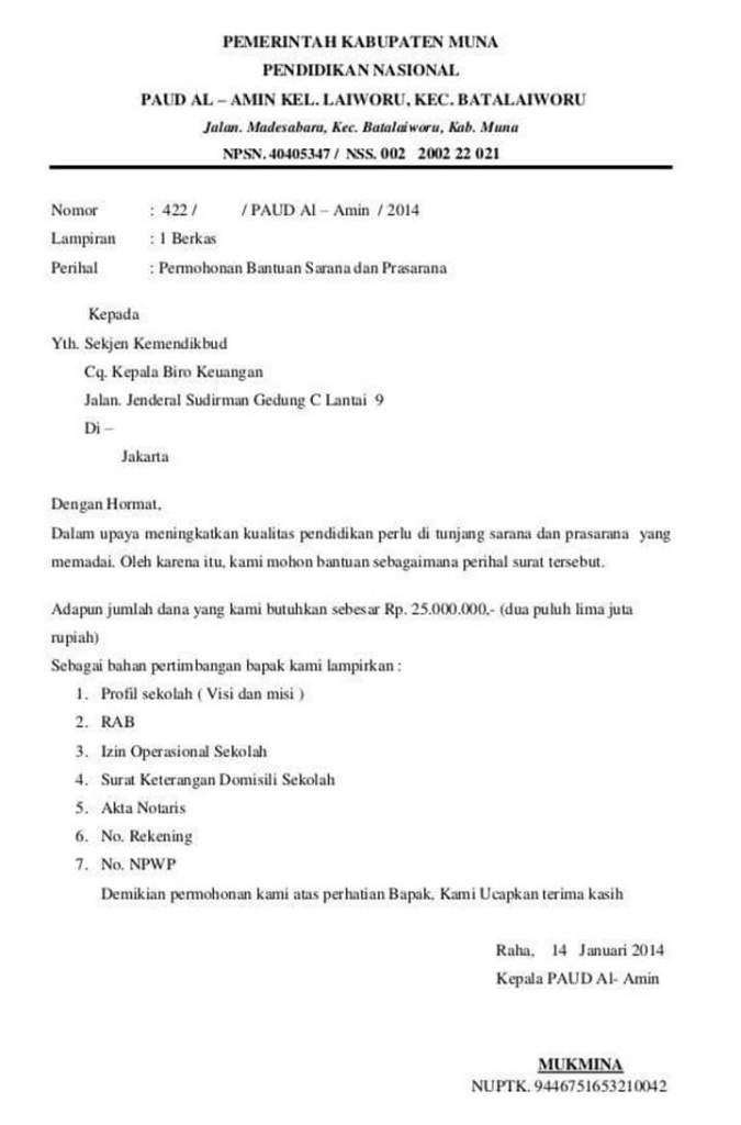 Contoh Surat Permohonan Pertemuan Resmi R Imagesee