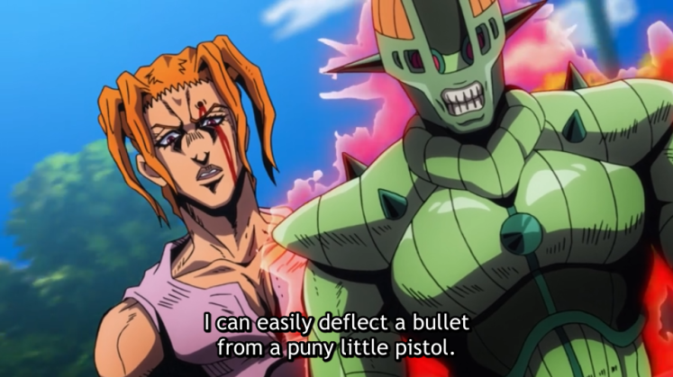 Jojos Bizarre Adventure Golden Wind Episode 8 “six Bullets