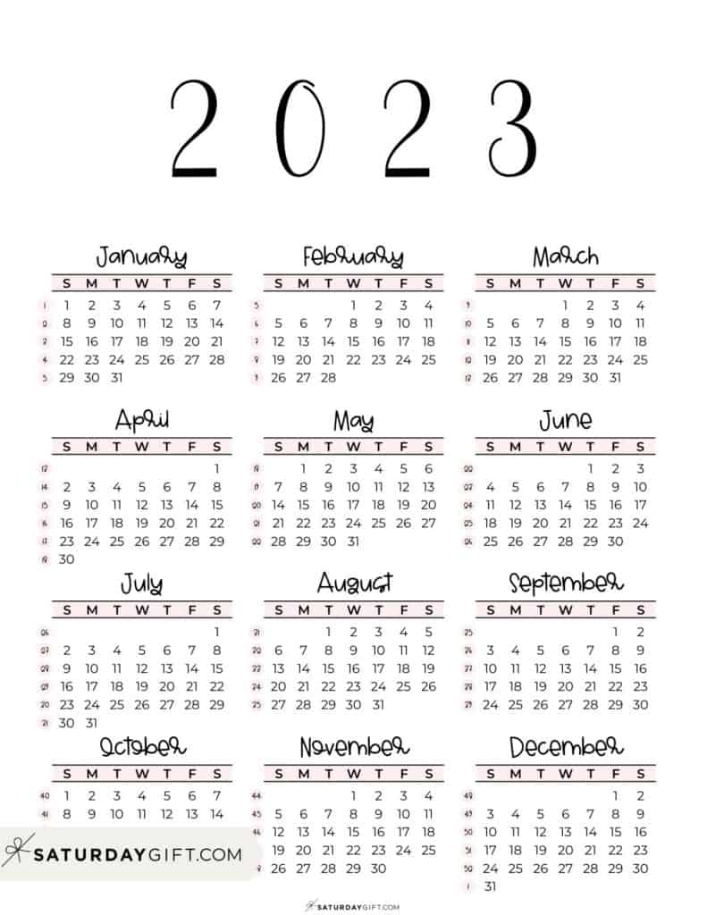 2023 Desktop Calendar Printable Mobila Bucatarie 2023