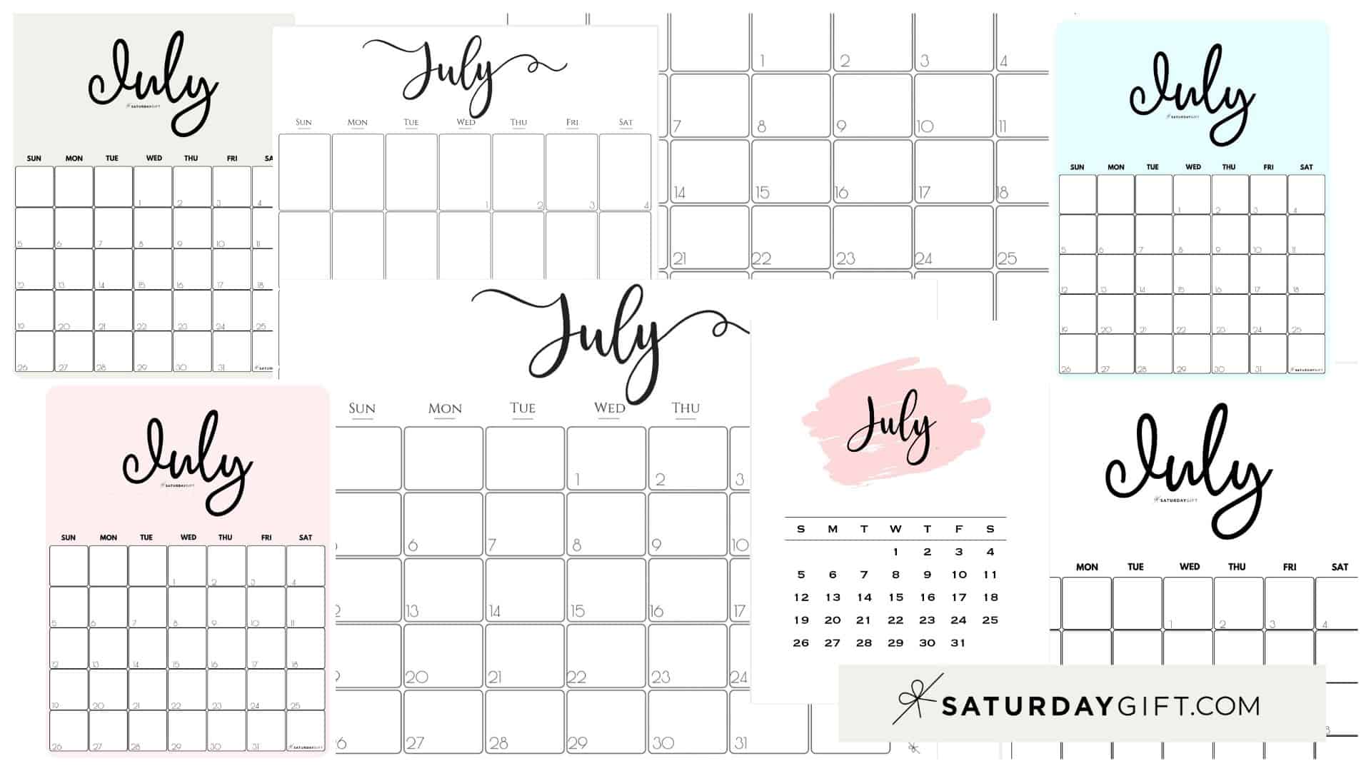 The Best 15 Free Printable Calendar 2021 Big Boxes Factmusicstock