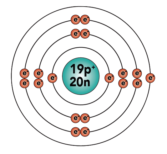 Calcium Bohr Diagram