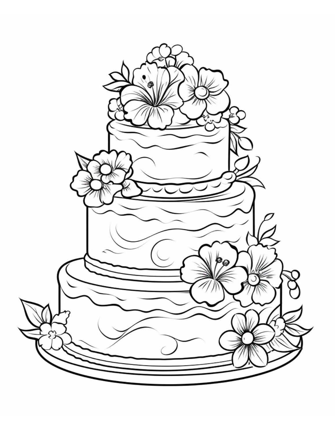 Top 116 Chocolate Cake Coloring Page Ineteachers