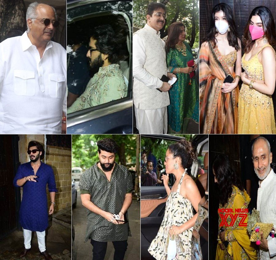 Guests Have Arrived At Anil Kapoors Residence For Rhea Kapoor And