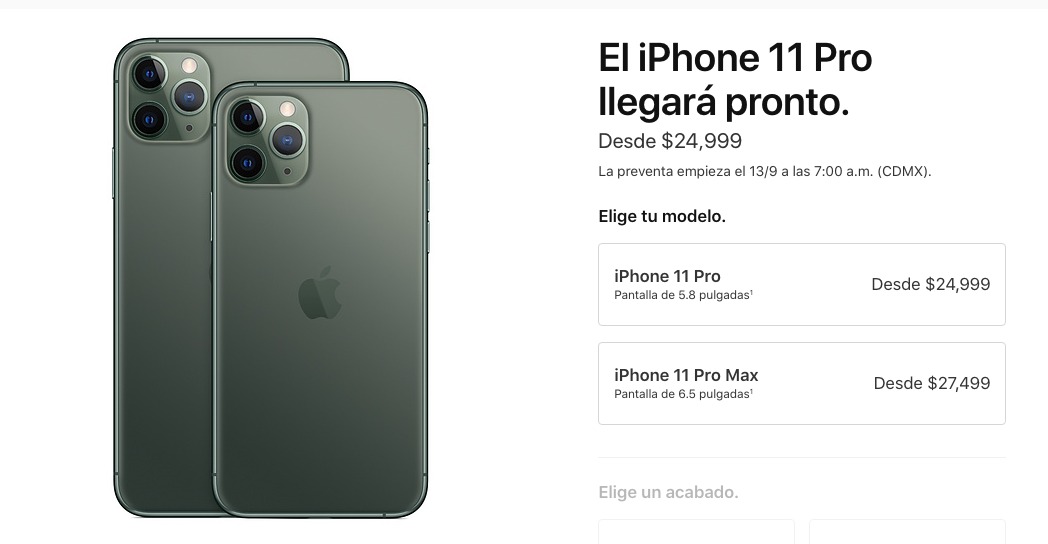 ¡estos Son Los Precios Y Fecha De Lanzamiento Del Iphone 11 En México