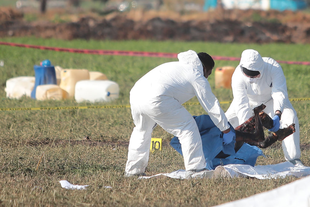 A Un Día De La Tragedia Así Se Ve El Lugar De La Explosión En